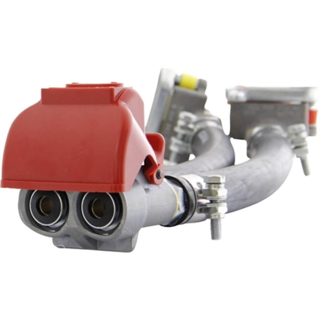 Duo matic (male) adapter with hoses, duomatic with valve, air hose ...